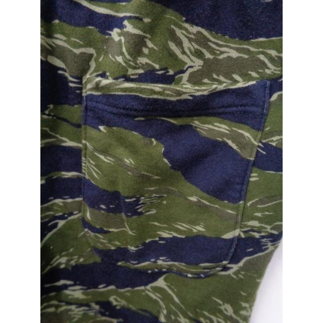 CUSHMAN クッシュマン MINI PILE SWEAT SHORTS 26872 スウェットショートパンツ タイガーカモ ウッドランドカモ 迷彩 短パン : THE WHITE’S ...