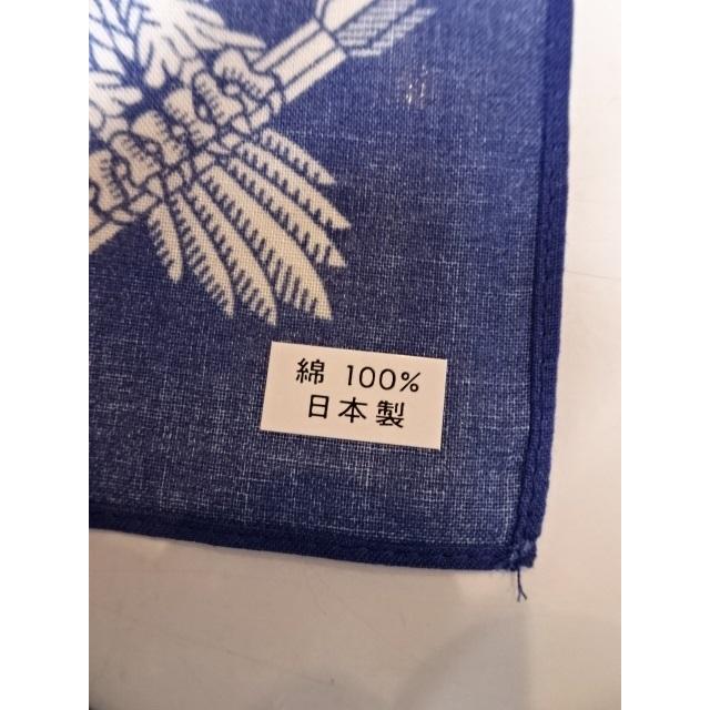 BUZZ RICKSON'S バズリクソンズ 30th ANNIVERSARY BANDANA BR02761-125 BLUE 記念アイテム ...