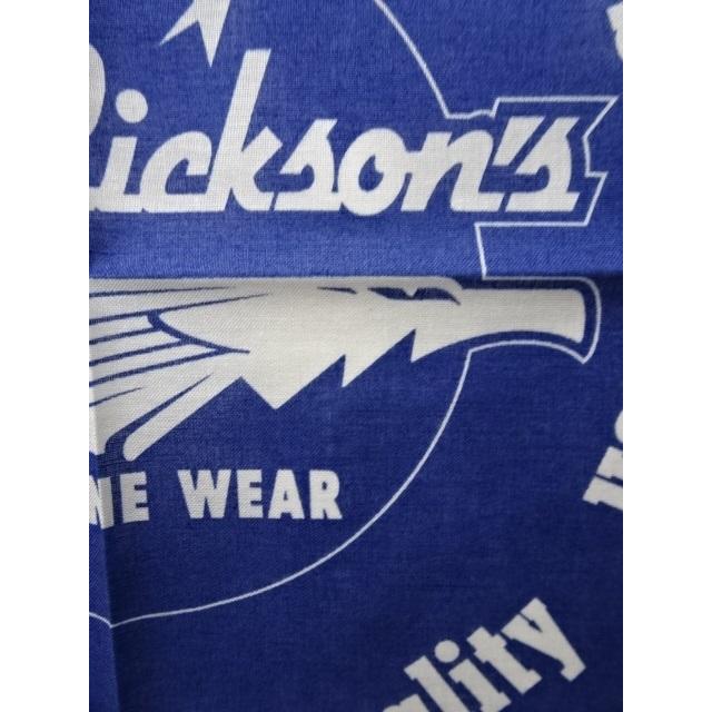 BUZZ RICKSON'S バズリクソンズ 30th ANNIVERSARY BANDANA BR02761-125 BLUE 記念アイテム ...