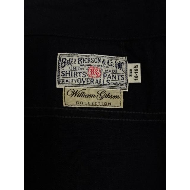 BUZZ RICKSON'S バズリクソンズ WILLIAM GIBSON COLLECTION BLACK CHAMBRAY WORK SHIRTS BR29143-01 : THE ...