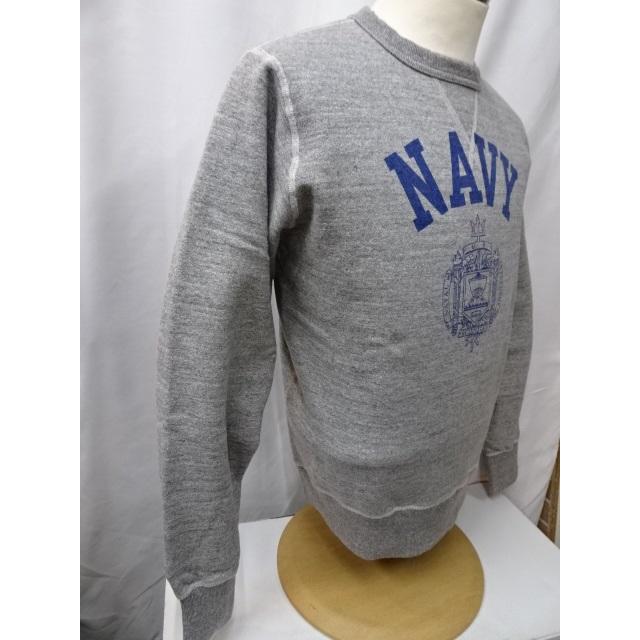 BUZZ RICKSON'S バズリクソンズ SET IN CREW NECK SWEAT SHIRT U.S.NAVY BR69339 スウェット セットイン ガゼット 裏起毛 丸胴 ...