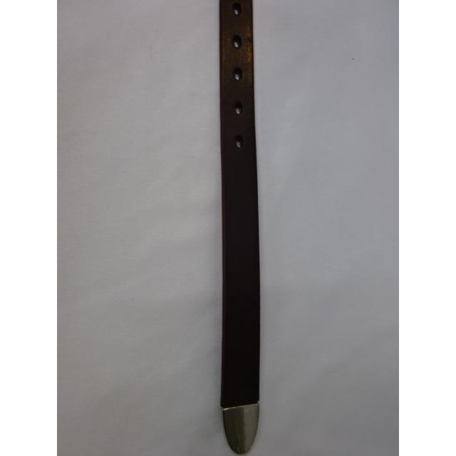 インセプション INCEPTION ベンズ(尻部分)レザー 手染め 25mm幅 細ベルト IPSDB-03 BLACK 天然皮革 ナローベルト ...