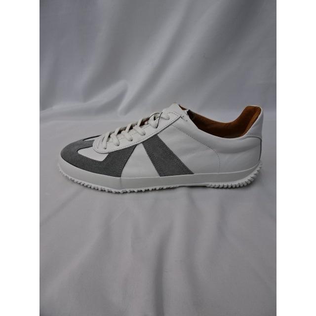 スピングル SPINGLE SP-1047 国産(広島産) ハンドメイド カンガルーレザー カウレザー ジャーマントレーナー 限定 トレンド ...