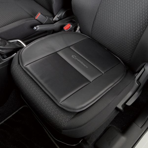 BONFORM 5816-43BK シ―トクッション ファイテンレザ― アクアチタン 45x45cm : バッテリーのことならザバッテリー - 通販 - Yahoo!ショッピング