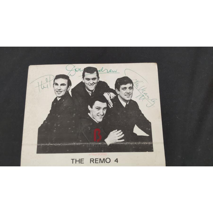 ザ・レモ・フォー 直筆サイン THE REMO 4 autograph : ビートルズ・ショップ Let It Be - 通販 - Yahoo ...