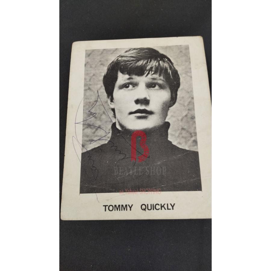 トミー・クイックリー 直筆サイン TOMMY QUICKLY autograph : ビートルズ・ショップ Let It Be - 通販 ...