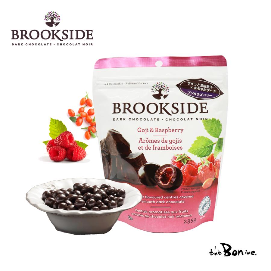 BROOKSIDE ゴジ＆ラズベリー 235g | クリックポスト ブルックサイド フルーツチョコレート 輸入菓子 海外 お菓子 ギフト プレゼント : the Bon inc.輸入菓子食品 ...