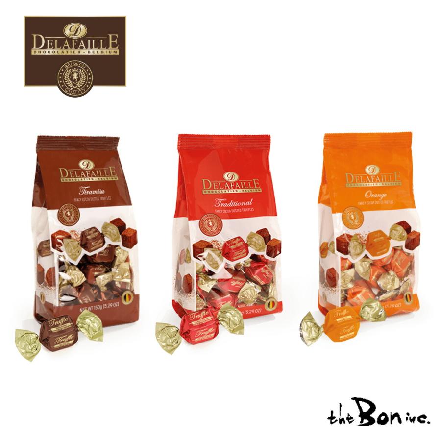 【選べる2個セット】デラファーレ トリュフチョコバッグ スタンドパック 150g×2 | クール宅急便 : the Bon inc.輸入菓子食品 - 通販 - Yahoo!ショッピング