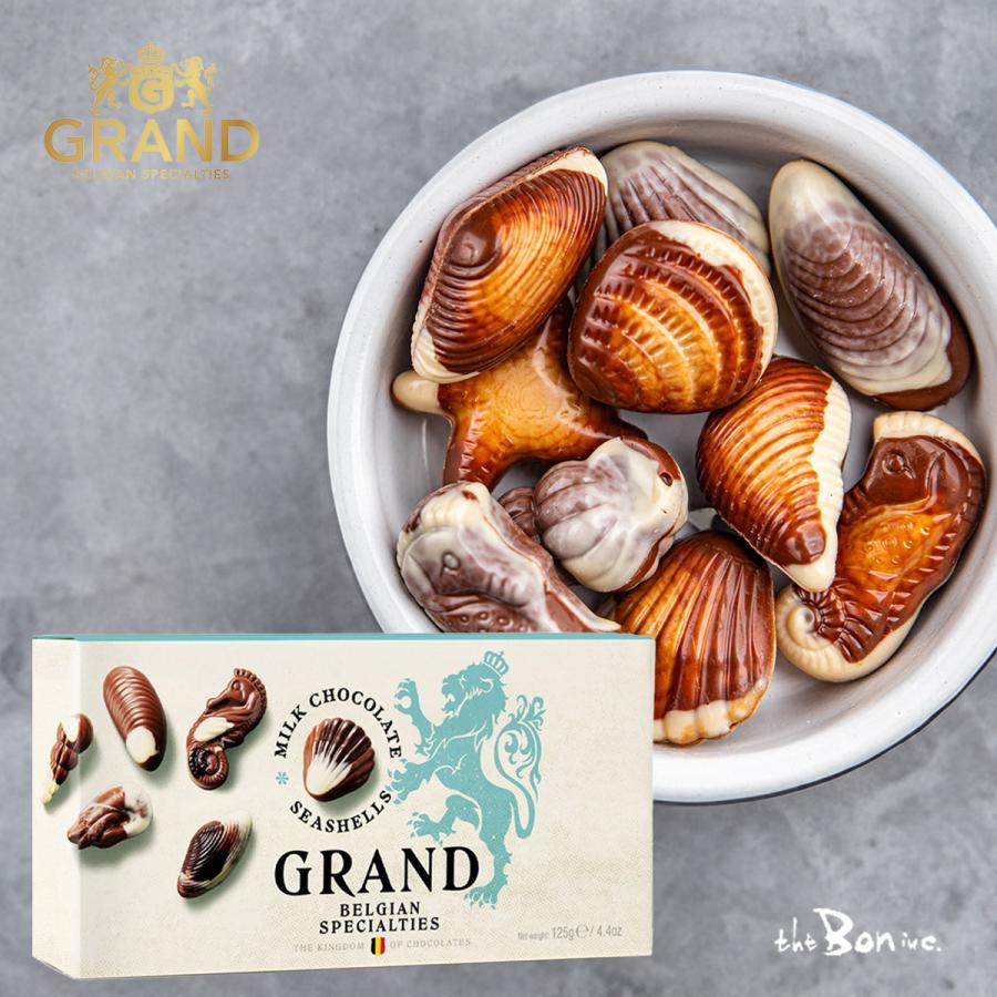 【GRAND】 シーシェルチョコレート 10粒入り｜常温宅急便｜ チョコレート ベルギー シェルチョコ バレンタイン : the Bon inc.輸入菓子食品 - 通販 - Yahoo!ショッピング
