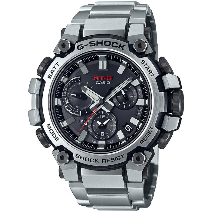 MT-G G-SHOCK MTG-B3000シリーズ MTG-B3000D-1AJF メンズ 腕時計 電波ソーラー Bluetooth アナログ シルバー 日本製 国内正規品 カシオ : ザ ...