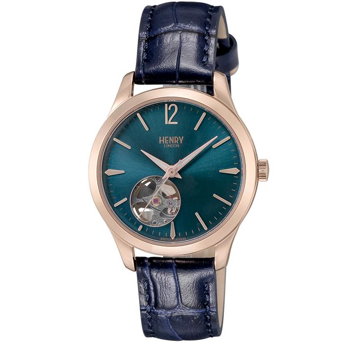 HENRY LONDON（ヘンリーロンドン） KNIGHTSBRIDGE ナイツブリッジ メカニカル ペアモデル HL34-AS-0458 ...