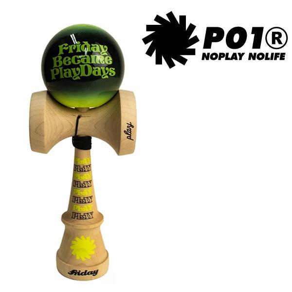 PLAYDESIGN けん玉 PO1 PLAYDESIGN FRIDAY BECAME PLAYDAYS KENDAMA コラボ プレイ プレイデザイン : fbp-kmdm : THE ...