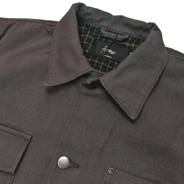 FORMER ジャケット FORMER RESS CHORE JACKET (BARK） アウター メンズ フォーマー : fo-press ...