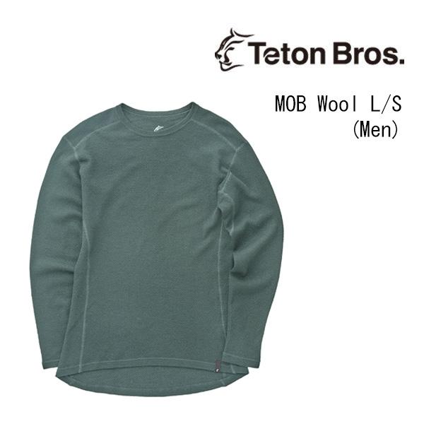 Teton Bros. TETON BROS. ティートンブロス MOB クルーネック TETON BROS Wool L/S (Men ...