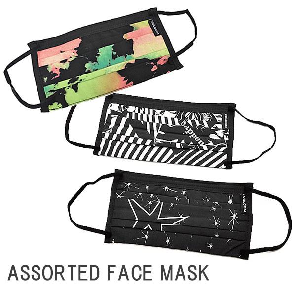 VOLCOM ファッションマスク ボルコム ASST FACEMASK (PRT BLK WHB） : THE ITAYA - 通販 ...