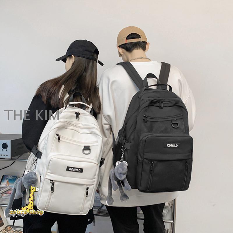 ☆可愛いキーホルダー付きます☆ リュック レディース リュックサック バックパック メンズ 男女兼用 ナイロン 大容量 軽量 黒 白 赤 防水 a4 : kk0319-bvfr717 ...