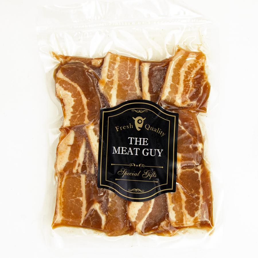 【BBQ風塩麹漬け】豚バラスライス240g ハナマルキ（株）コラボレーション商品 :P113K:ミートガイ - 通販 - Yahoo!ショッピング