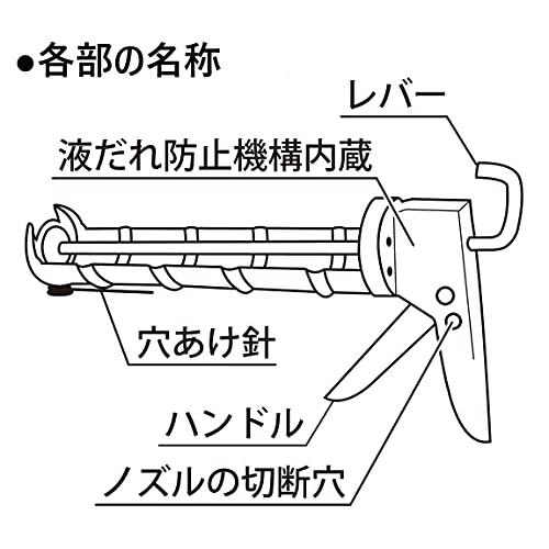パオックPAOCK Bcrossビクロス コーキングガン JM-100 : The mellow - 通販 - Yahoo!ショッピング