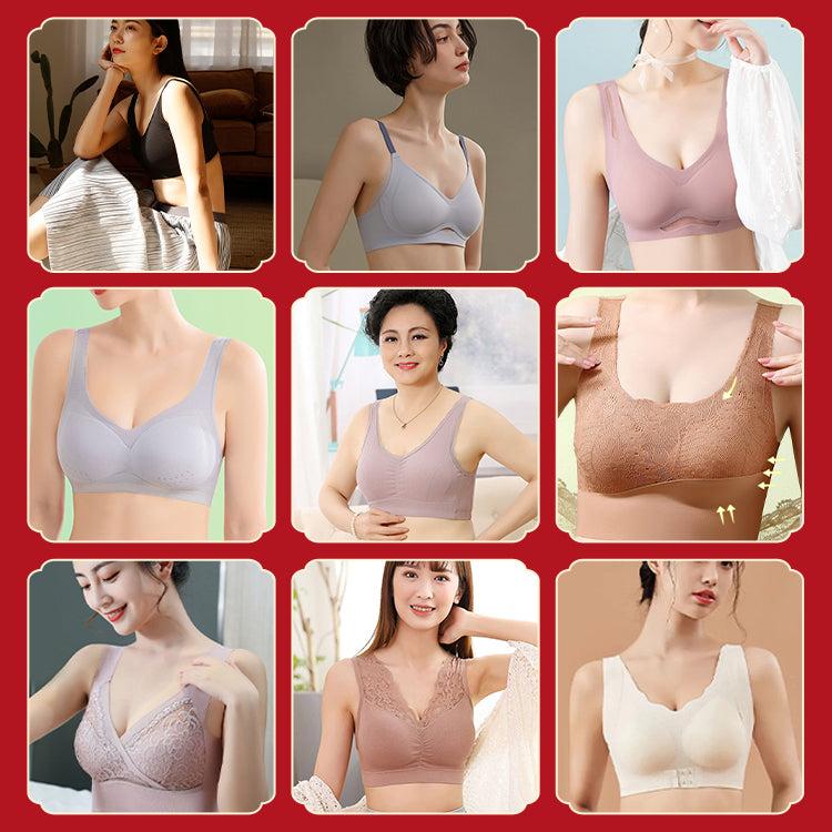 VEIMIAナイトブラ【3点入り】 2024ブラジャー福袋 ナイトブラ 育乳ブラ ノンワイヤーブラ 脇肉 脇高ブラ 痛くない おやすみブラ 昼夜両用ブラジャー 福袋2024 : VEIMIA ...