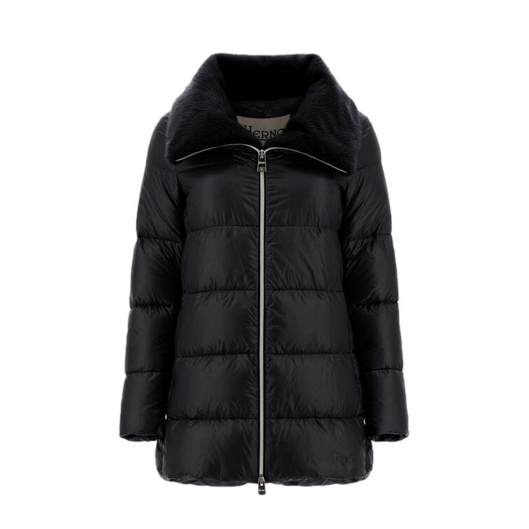 HERNO 正規取扱店 LADY ヘルノ PI001536D A-Shape ULTRALIGHT NYLON オーバーサイズジャケット 9300 ブラック : THE PARK - 通販 ...