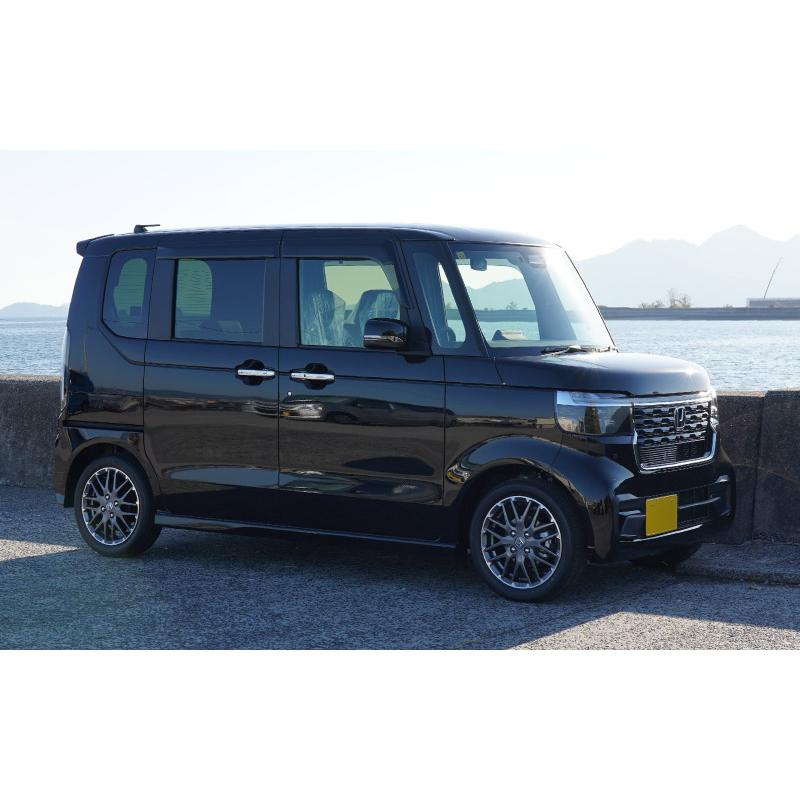 サムライプロデュース N-BOX N-BOXカスタム JF3 JF4 JF5 JF6 JOY サイドミラー ガーニッシュ 2P ブラッククローム : カーパーツのサムライプロデュース - 通販 ...