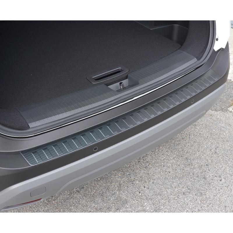 サムライプロデュース エクストレイルT33 リアバンパーステップガード 1P 車体保護ゴム付 選べる3色 内装 パーツ アクセサリー 予約/シルバー：11月10日頃入荷予定 : カーパーツの ...