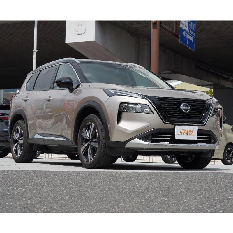 サムライプロデュース エクストレイルT33 フロント ロアグリルガーニッシュ 2P 鏡面仕上げ : カーパーツのサムライプロデュース - 通販 - Yahoo!ショッピング