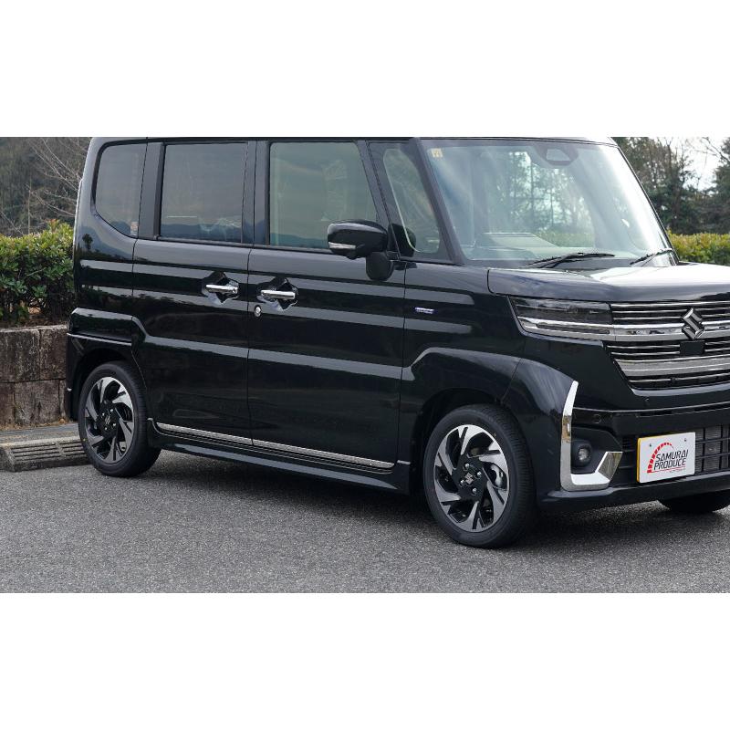 スズキ 新型スペーシア スペーシアカスタム MK54S MK94S サイドガーニッシュ 4P 鏡面仕上げ 予約/3月10日頃入荷予定 :ab121-14-k:カーパーツのサムライプロデュース ...