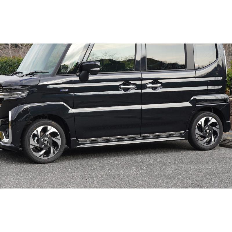 スズキ 新型スペーシア スペーシアカスタム MK54S MK94S サイドガーニッシュ 4P 鏡面仕上げ 予約/3月10日頃入荷予定 :ab121-14-k:カーパーツのサムライプロデュース ...