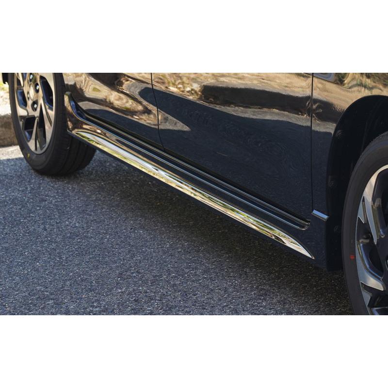 サムライプロデュース スペーシアカスタム MK54S MK94S サイドリップ ガーニッシュ 左右セット 4P 鏡面仕上げ : カーパーツのサムライプロデュース - 通販 - Yahoo!ショッピング