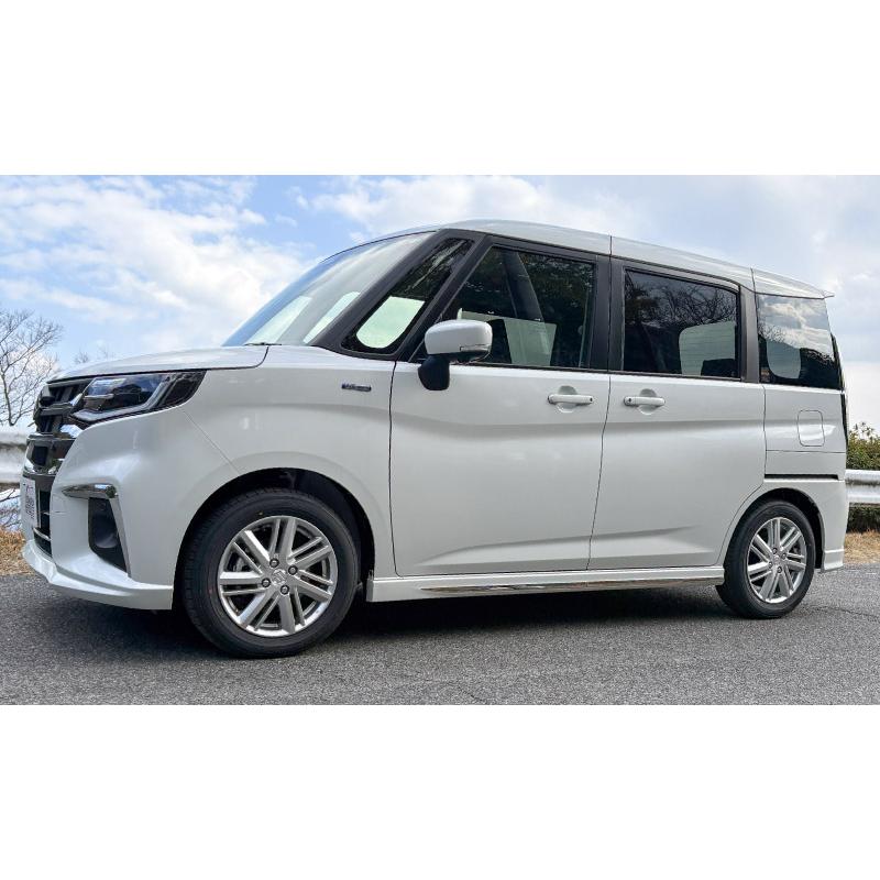 サムライプロデュース 新型ソリオ ソリオバンディット MAD7S MA37S MA27S デリカD:2 デリカD:2カスタム サイドリップガーニッシュ 4P 鏡面仕上げ : カーパーツの ...