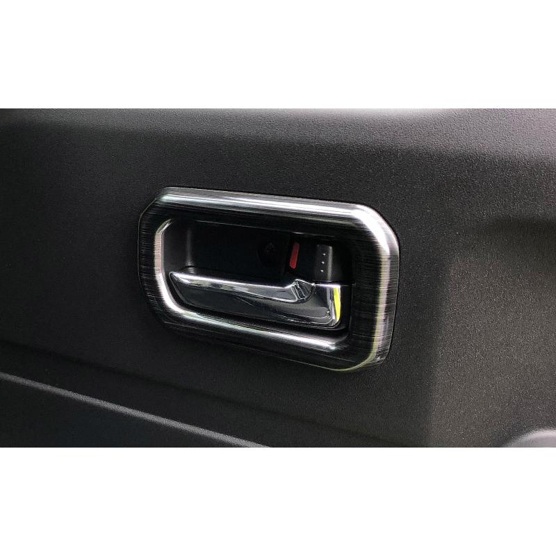 サムライプロデュース ジムニーノマド JC74W インナードアハンドルカバー インテリアパネル 左右セット 4P ブラックヘアライン 予約/6月10日頃入荷予定 : カーパーツのサムライ ...