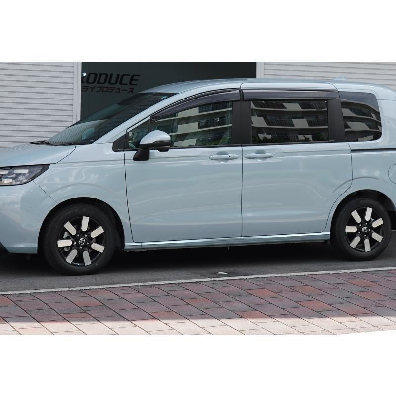 サムライプロデュース アウトレット品 新型フリード GT系 エアー サイドガーニッシュ 6P サテンシルバー カスタム パーツ ドレスアップ アクセサリー : カーパーツのサムライプロデュース ...