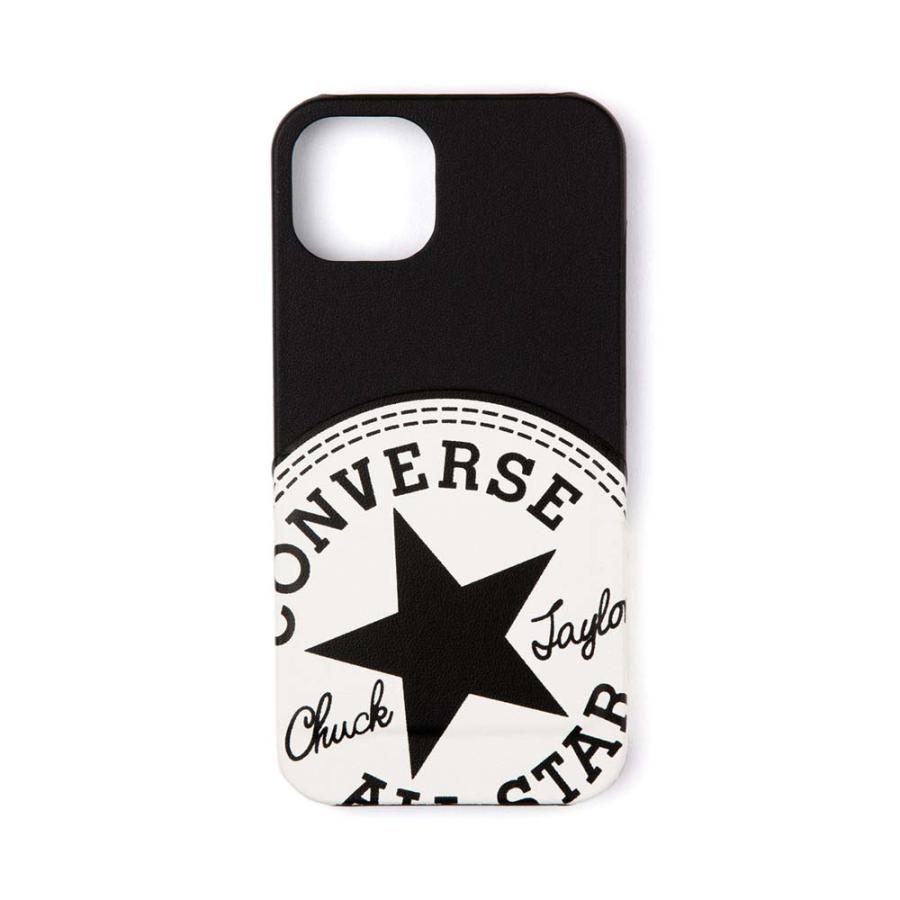 CONVERSE Big Circle Logo PULeather Back Case BLACK【iPhone13対応 ...