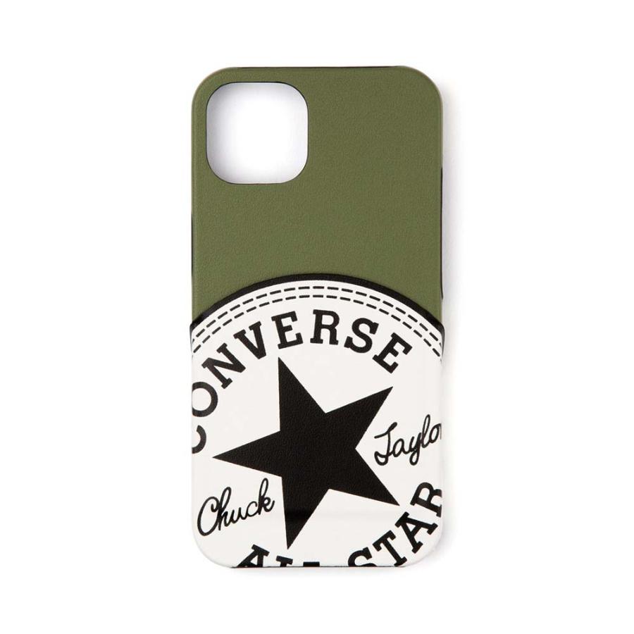 CONVERSE（コンバース） アイフォン13 ケース iPhone13 case Big Circle Logo PU Leather ...