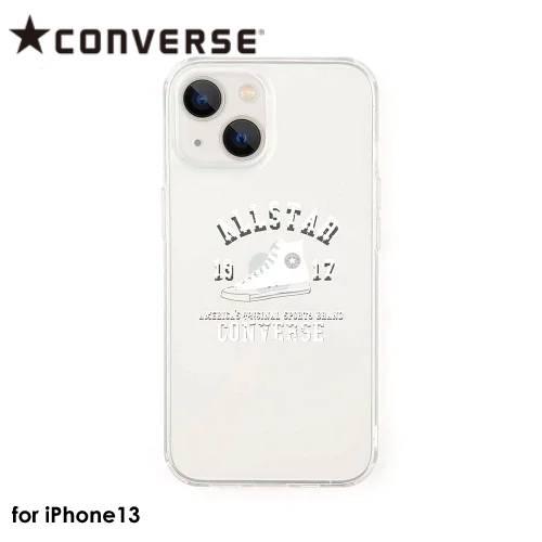 CONVERSE College Logo Hybrid Clear Back Case WHITE【iPhone13対応 ...