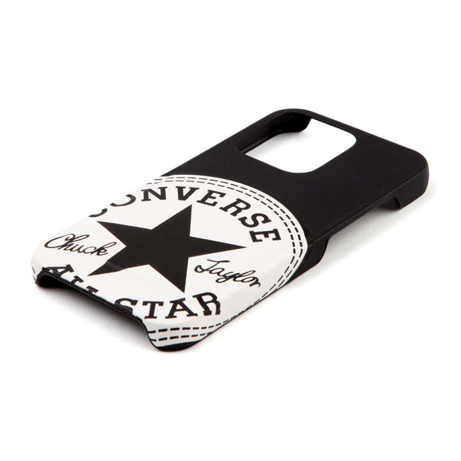 CONVERSE Big Circle Logo PU Leather Back Case BLACK【13 Pro対応 ...
