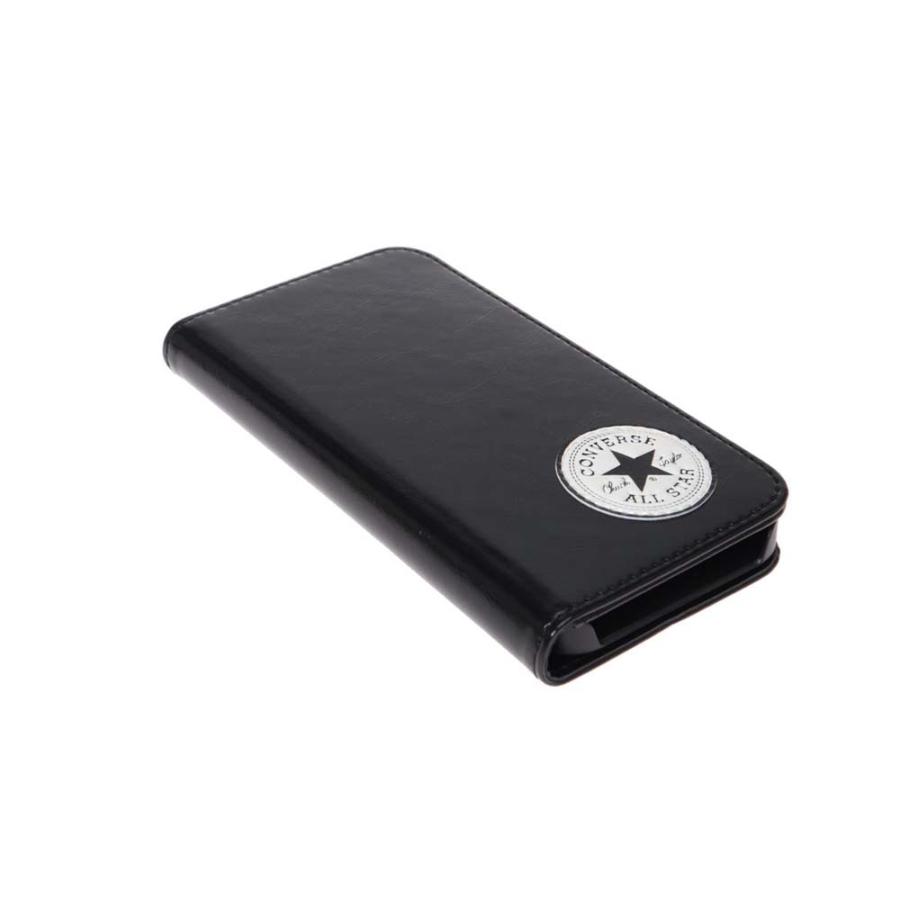 CONVERSE Uncle Patch PU Leather Book Type Case BLACK【12mini対応 ...