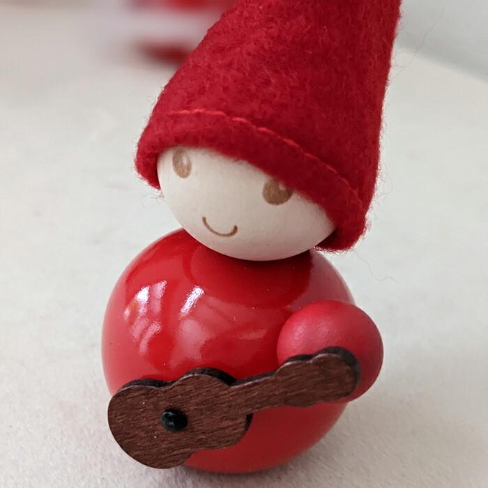 aarikka アーリッカ TONTTU（ELF）FIRST AID B7862 トントゥ 「 GUITARIST 」 9cm おしゃれ 北欧 ...