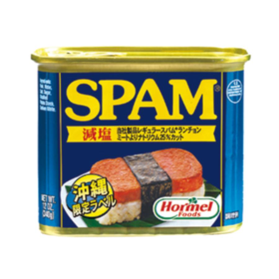 スパム 缶詰 沖縄 減塩 6缶 減塩スパム 340g × SPAM 非常食用品 : ニライマーケット - 通販 - Yahoo!ショッピング