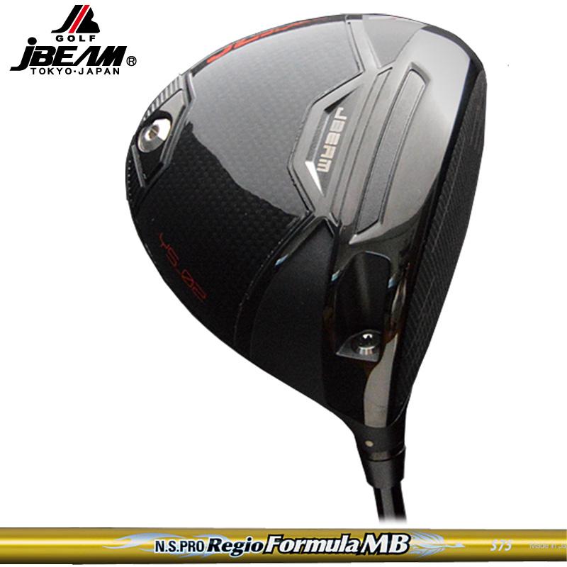 JBEAM 2025 JL BLACK ドライバー 日本シャフト N.S.PRO Regio Formula MB 装着 NS カスタム Jビーム ジェイ エル ブラック ジェーエル GOLF ...
