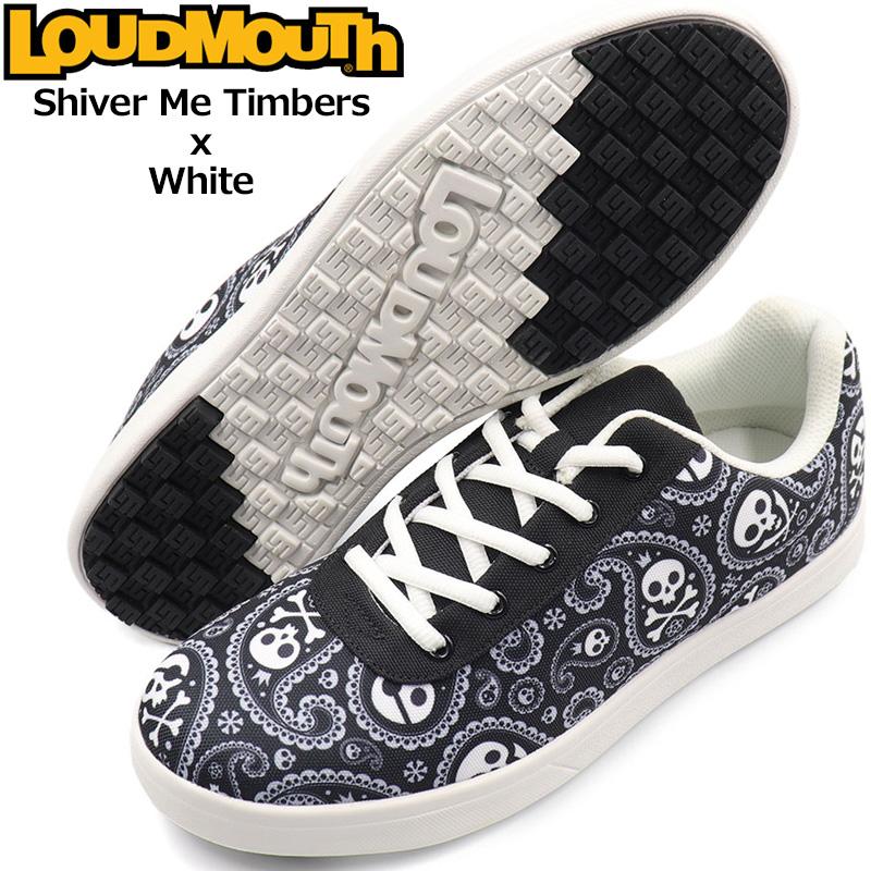 LOUDMOUTH ラウドマウス 2025 ユニセックス スパイクレス ゴルフシューズ シヴァーミーティンバーズ LM-GS0005 765982(015) 25SS Loudmouth ...