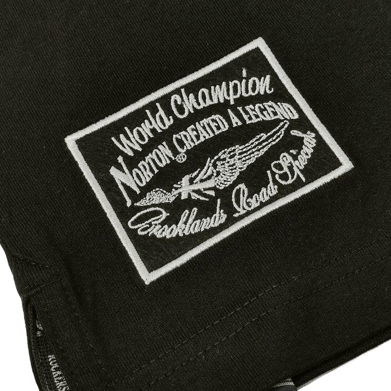 SALE特価 ノートン 半袖 ポロシャツ 232N1231 No.1 刺繍 Norton 3SS2 半そで メンズ ファッション バイカー APR1 : ntwrn232n1231-spsl ...