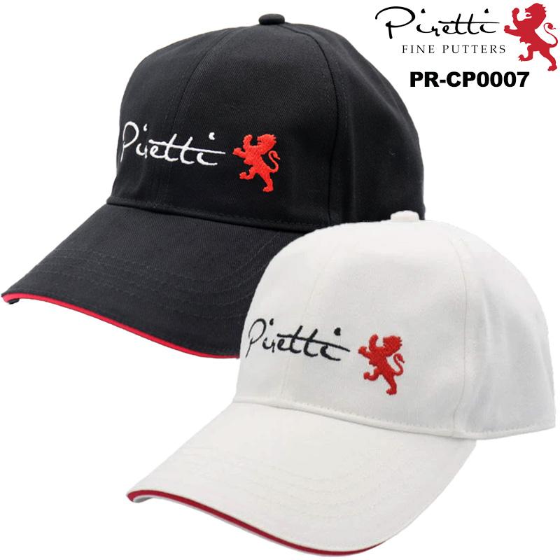 Piretti ピレッティ コットン キャップ PR-CP0007 日本正規品 TAAR CAP サンバイザー ゴルフウェア メンズウェア ...