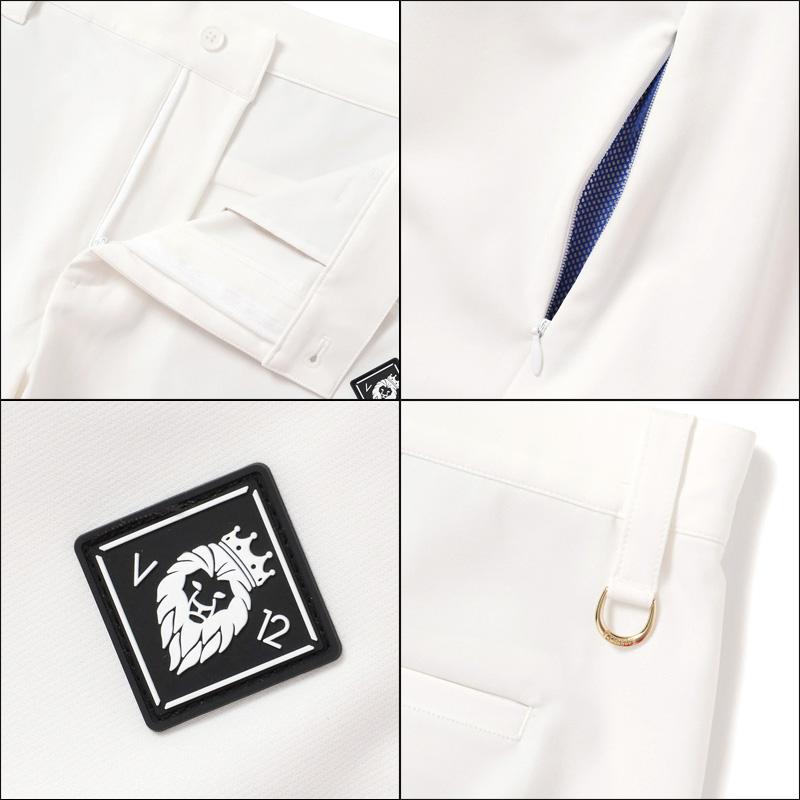 V12 クーポン有 ゴルフ メンズ ショートパンツ 2 FACE SHORTS V122311-HP14 ヴィ・トゥエルヴ SAAR ゴルフウェア ボトムス GOLF APR1 : サード ...