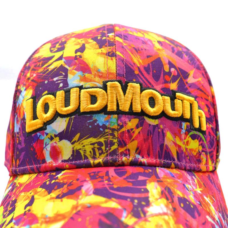 LOUDMOUTH ラウドマウス キャップ Neon Nebula ネオンネビュラ 763902(367) 日本規格 SAAR Loudmouth 帽子 派手 シンプル メンズ レディース ...