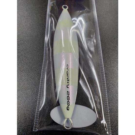 シーフロアコントロール/SEAFLOOR CONTROL クランキー/cranky 200g アルミ ＃30 チタンレッドパールゼブラグロー : 東北丸 - 通販 - Yahoo!ショッピング