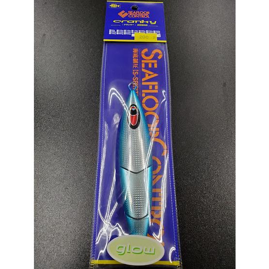 シーフロアコントロール/SEAFLOOR CONTROL クランキー/cranky 200g グレイン シルバードットグローエッジブルー【オリカラ】 : 東北丸 - 通販 - Yahoo!ショッピング