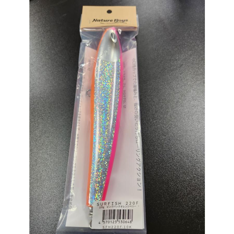 ネイチャーボーイズ サーフィッシュ220F 220mm/105g ピンクバックオレンジベリー SFH220F-10K : 東北丸 - 通販 - Yahoo!ショッピング