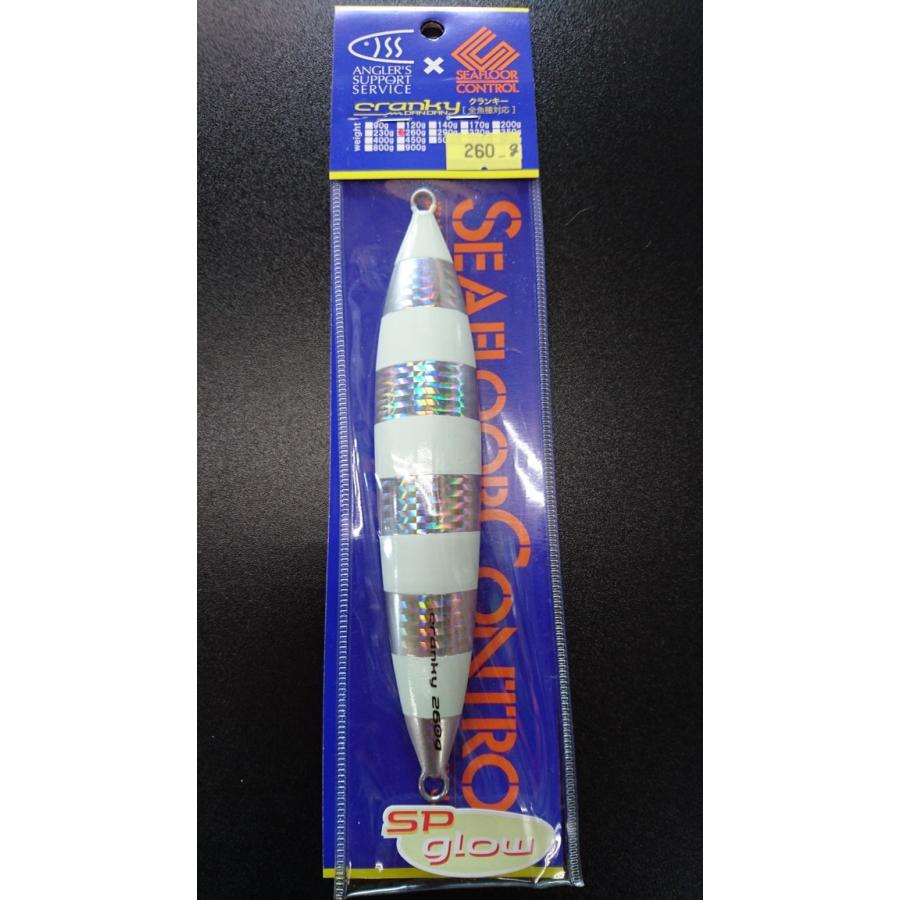 シーフロアコントロール/SEAFLOOR CONTROL クランキー/cranky 260g ウェイブ ゴーストゼブラグロー【SPグロー】 : 東北丸 - 通販 - Yahoo!ショッピング